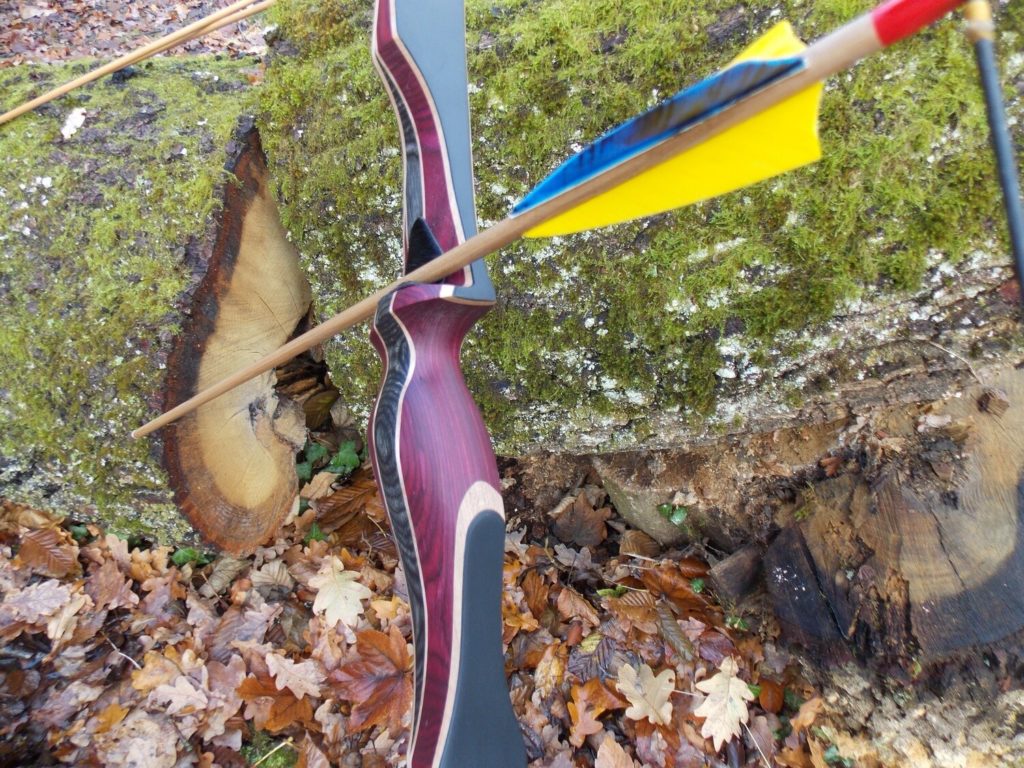 "Ash" Oak Ridge Longbow hybride 64" - Grand Arc